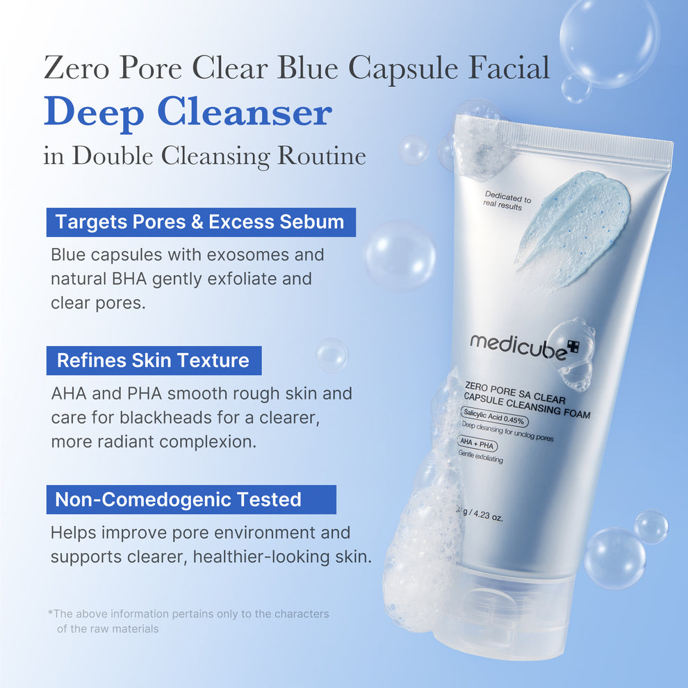 Zero Pore Capsule Cleansing Foam – MEDICUBE SG