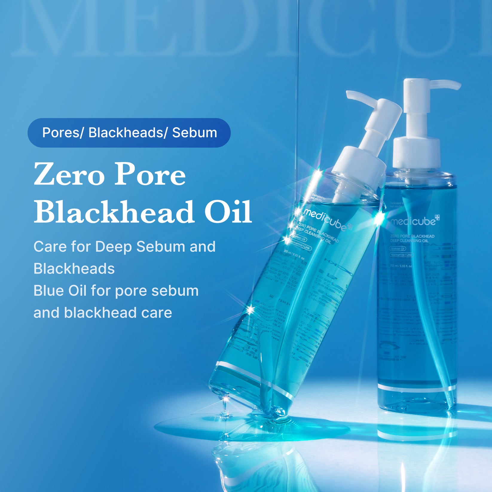 Zero Pore Blackhead Deep Cleansing Oil – MEDICUBE SG